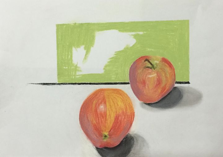 Apples - Sabrina Choi - Paintings & Prints, Still Life, Food & Beverage ...