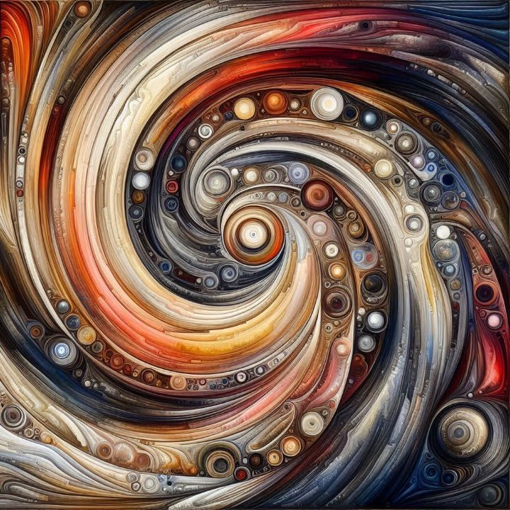 Harmony in Chaos - EL-Ryanta - Digital Art & AI, Abstract, Irregular ...