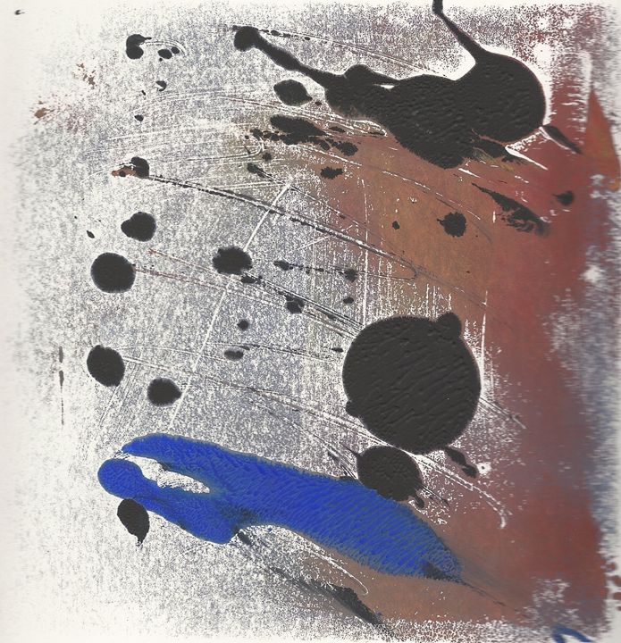 Monoprint - Stephen Coughlan - Paintings & Prints, Abstract, Color - ArtPal