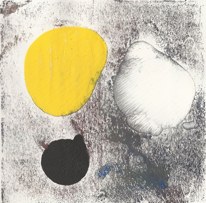 Monoprint - Stephen Coughlan - Paintings & Prints, Abstract, Color - ArtPal