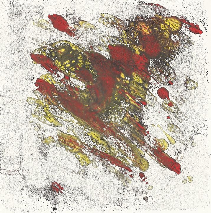 Monoprint - Stephen Coughlan - Paintings & Prints, Abstract, Color - ArtPal