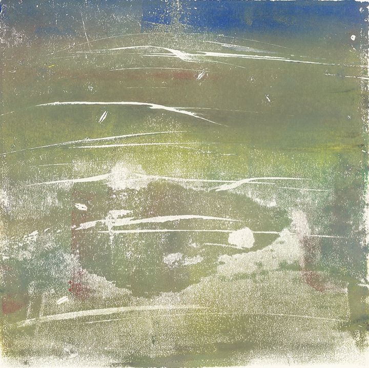 Monoprint - Stephen Coughlan - Paintings & Prints, Abstract, Color - ArtPal