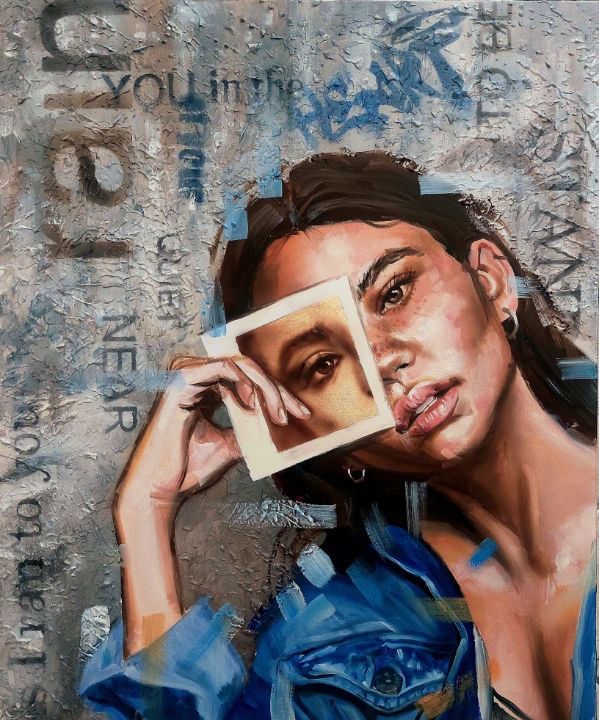 Polaroid - Simona Zecca - Paintings & Prints, People & Figures ...