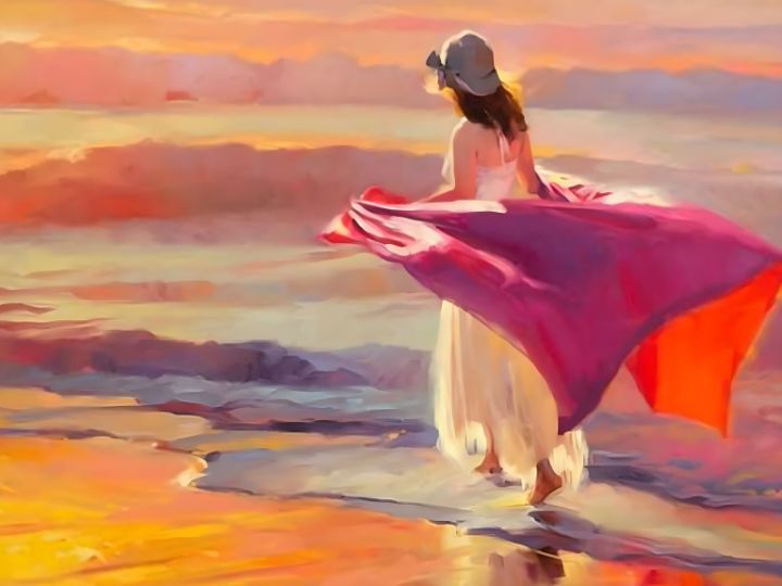 Sunset Reverie - Timeless Artworks Gallery - Paintings & Prints ...
