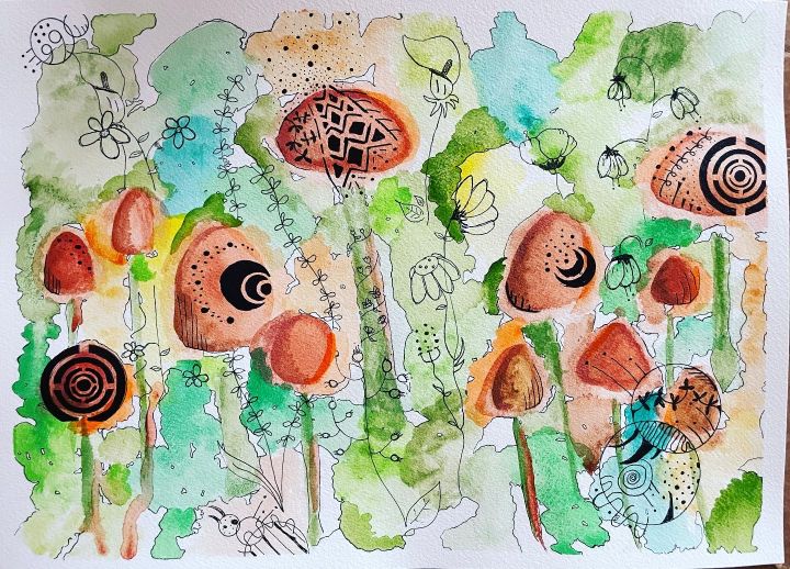 Could It Be a Garden - Karan S. Penton Designs - Drawings ...