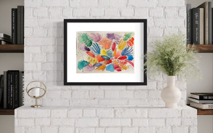 Floral Explosion - Karan S. Penton Designs - Drawings & Illustration ...