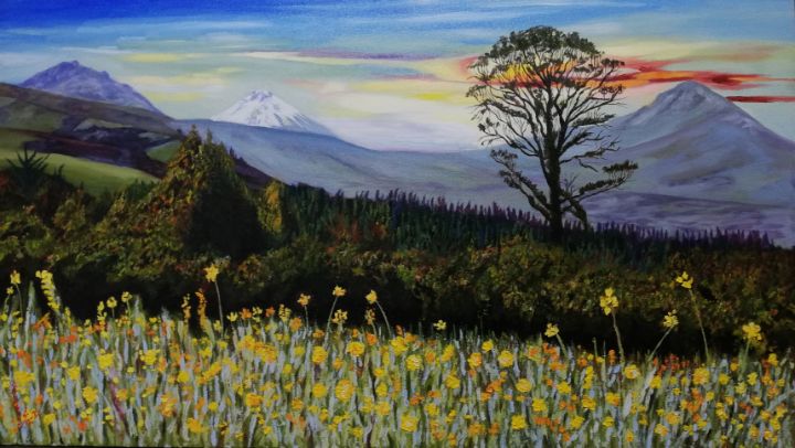 Tumbaco view - gancino - Paintings & Prints, Landscapes & Nature, Other ...