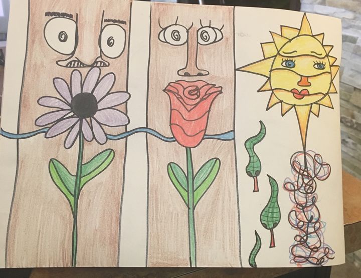 Smell the Flowers - Sab’s Art - Drawings & Illustration, Flowers ...