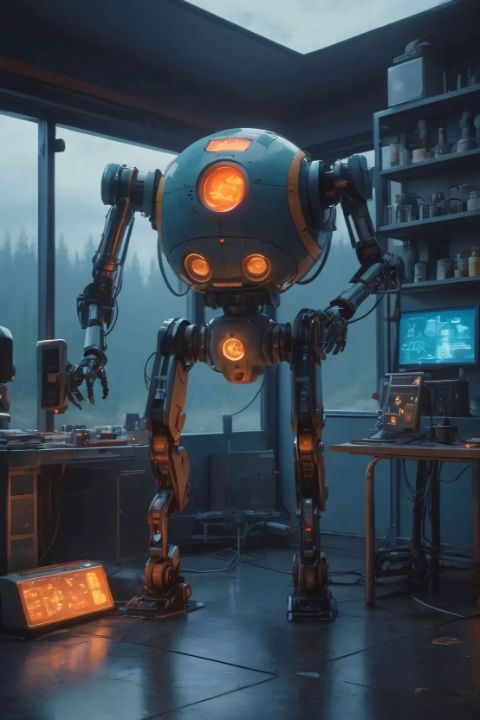 Home robot - ArtsFuture - Digital Art, Fantasy & Mythology, Space ...
