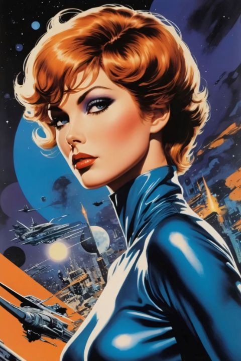 Woman in the future - ArtsFuture - Digital Art & AI, People & Figures ...