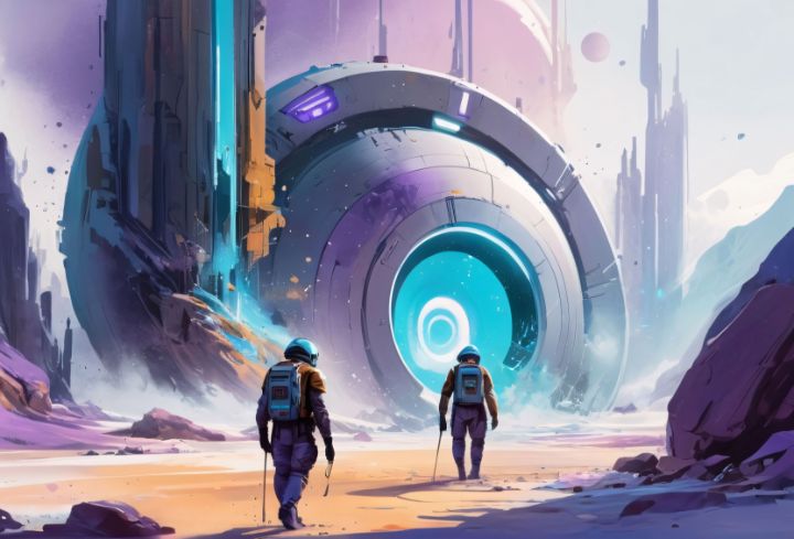 The secret portal - ArtsFuture - Digital Art & AI, Fantasy & Mythology ...