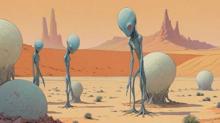 Newborn aliens - ArtsFuture - Digital Art & AI, Fantasy & Mythology ...