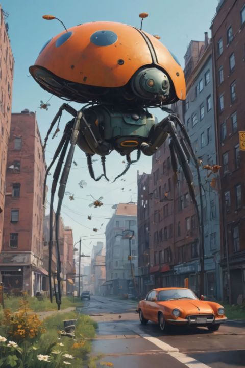 Ladybug mecha - ArtsFuture - Digital Art, Fantasy & Mythology, Space ...