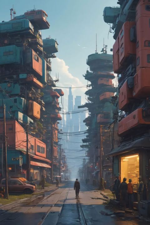 The suburb of the future - ArtsFuture - Digital Art & AI, Landscapes ...