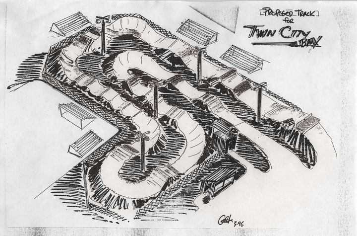 Twin City BMX track - 1996 Proposal - gOrk's BMX Art & Photography ...