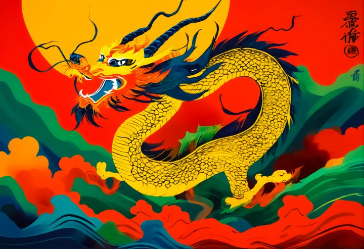majestic Chinese Dragon - Oliver_CM - Digital Art & AI, Fantasy ...