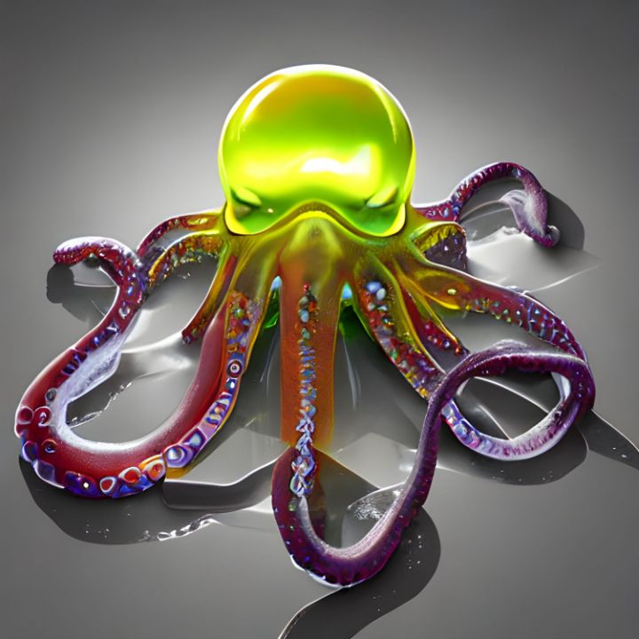 Octopus - Ai NordesignZZ - Digital Art & AI, Animals, Birds, & Fish ...