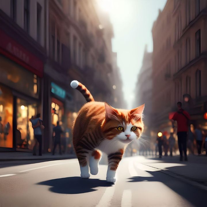 Cat - Ai NordesignZZ - Digital Art & AI, Animals, Birds, & Fish, Cats ...