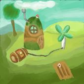 Flying high in the sky - FunCyberArt - Drawings & Illustration ...