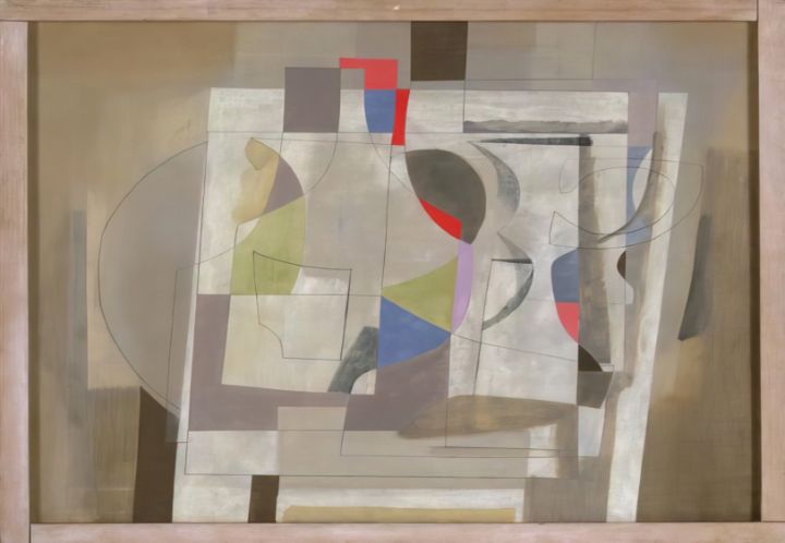 Feb 2-54 - 1954 - Ben Nicholson - Paintings & Prints, Abstract ...