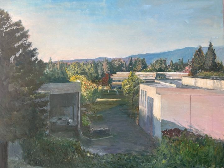 Morning sun outside the window - WS - Paintings & Prints, Landscapes ...