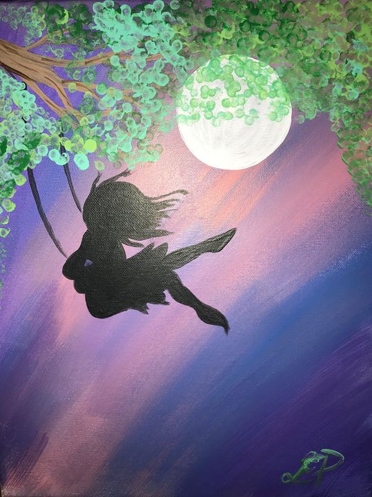 Midnight - Artistic Illustrations Q - Paintings & Prints, Flowers ...