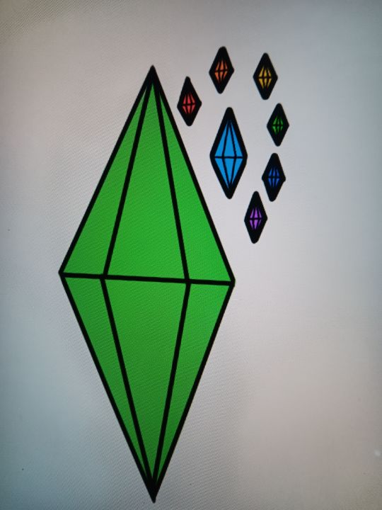 Sims Plumbobs! - Simple - Drawings & Illustration, Entertainment, Other ...