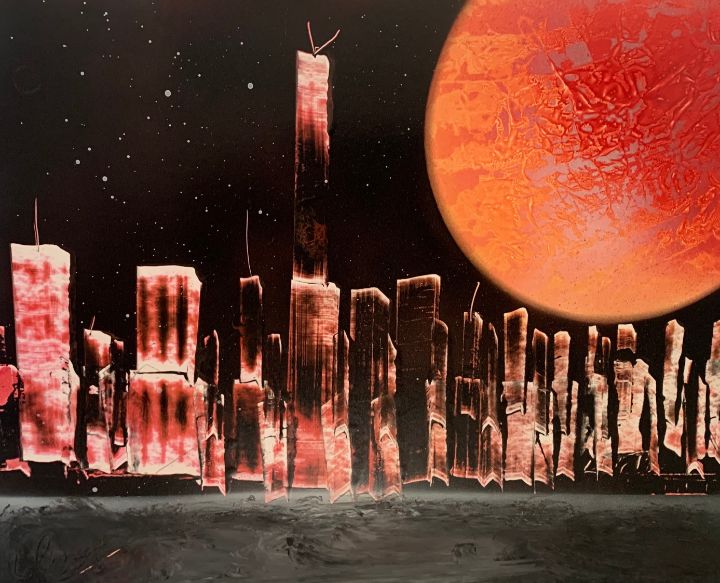 Crystal City - CAC Art - Paintings & Prints, Buildings & Architecture ...