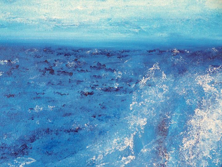 Choppy Sea L1 - Tiny Acorn Arts - Paintings & Prints, Landscapes ...