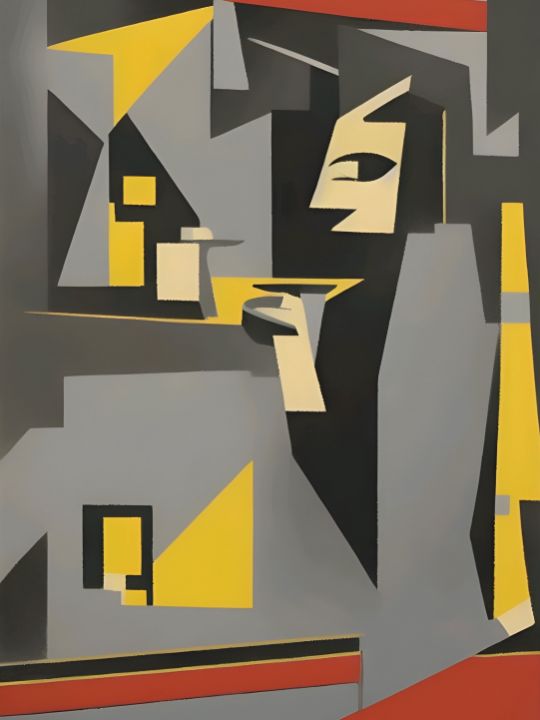 Coffee Time, in abstract - blueskyluke - Digital Art & AI, Abstract ...