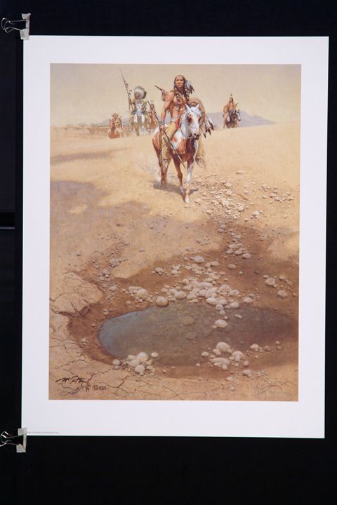 Comanche War Trail - Village2Village - Paintings & Prints, Ethnic ...