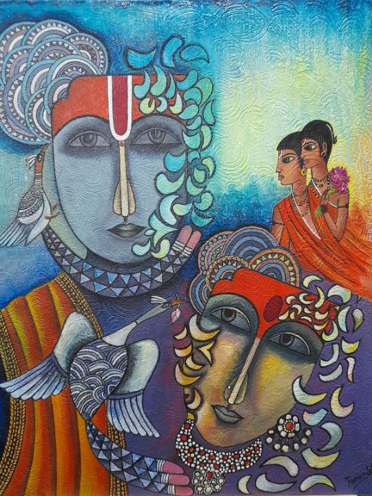 Poonam Paintings - Paintings & Prints, Crafts & Other Art, Drawings ...
