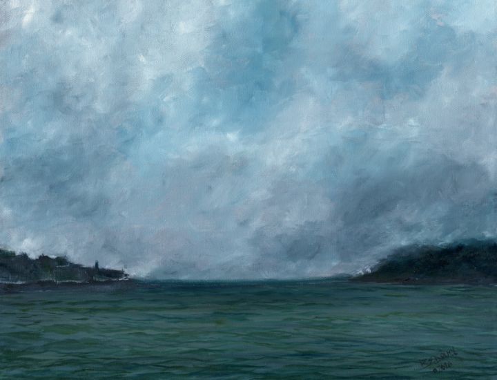 The Bay - BEDeuel Art - Paintings & Prints, Landscapes & Nature, Beach ...