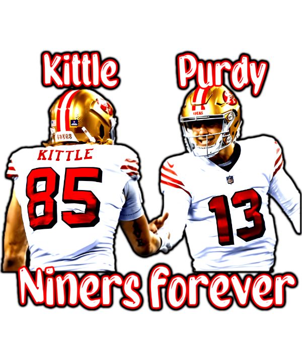 Brock Purdy And George Kittle - ReefMacapagal - Digital Art & AI ...