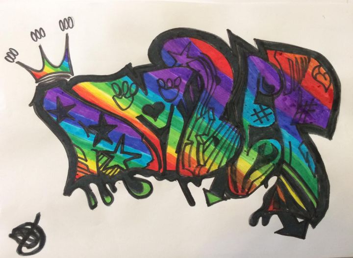 Amber Word Art - DEEZ DIVINE ART - Drawings & Illustration, Abstract ...