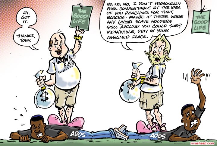 Nervous Disapproval of the Racial... - M. Rasheed Cartoons - Drawings ...