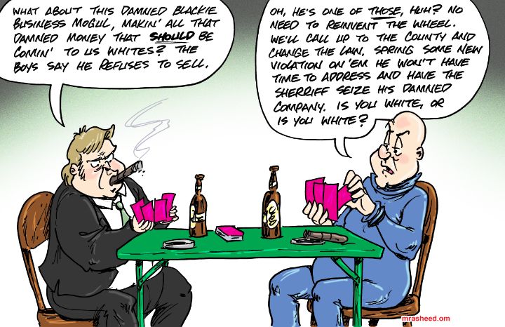 A 'Trickled-Down' Lesser Form of... - M. Rasheed Cartoons - Drawings ...