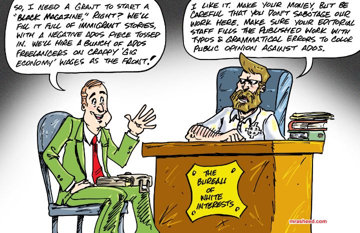 Exploiting a Market Void Created... - M. Rasheed Cartoons - Drawings ...