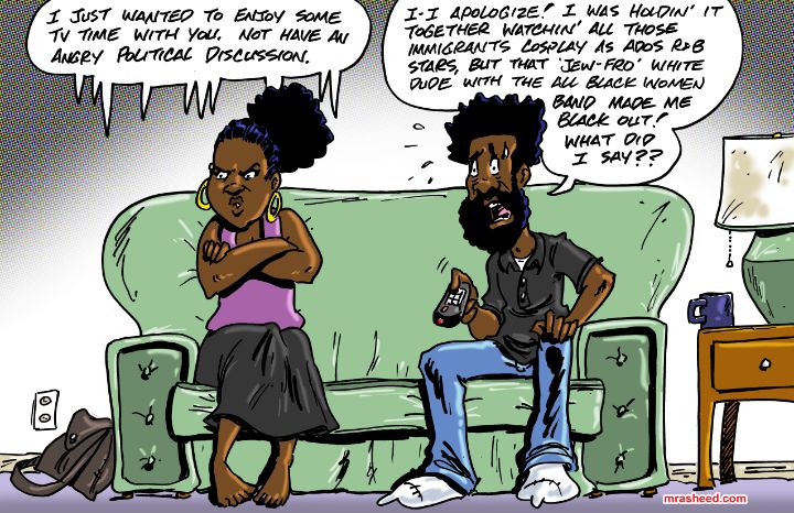 It Ain't Easy Bein' Woke - M. Rasheed Cartoons - Drawings ...