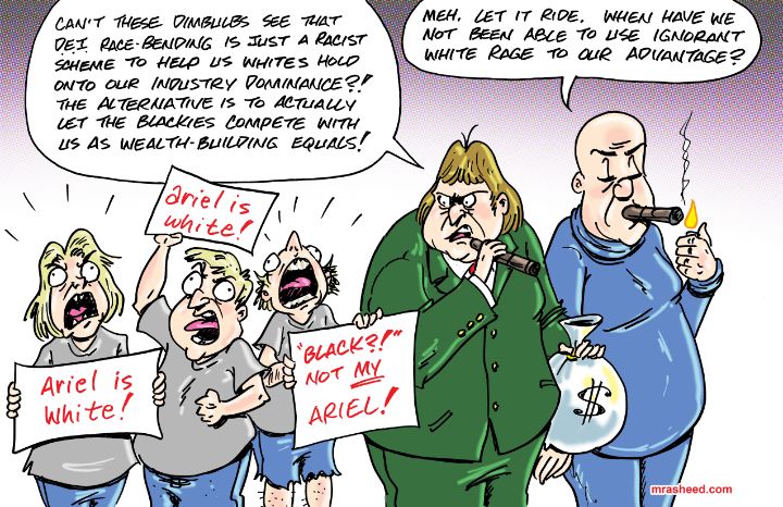 Too Dumb to Be in Their Own Loop - M. Rasheed Cartoons - Drawings & Illustration, Politics ...