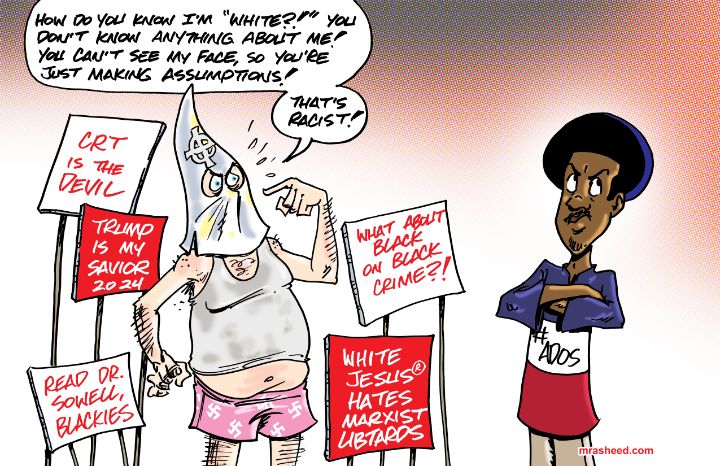 Confident Taunts of the Invisible... - M. Rasheed Cartoons - Drawings ...