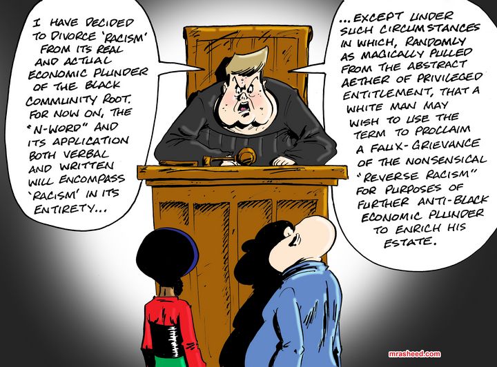 Guarding the White Aristocracy - M. Rasheed Cartoons - Drawings ...