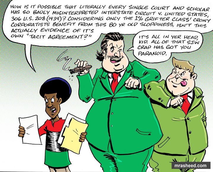 Evil's Legal Arm of Protection - M. Rasheed Cartoons - Drawings ...