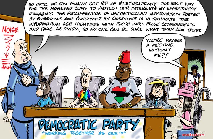 The Mass Production of Noise - M. Rasheed Cartoons - Drawings ...