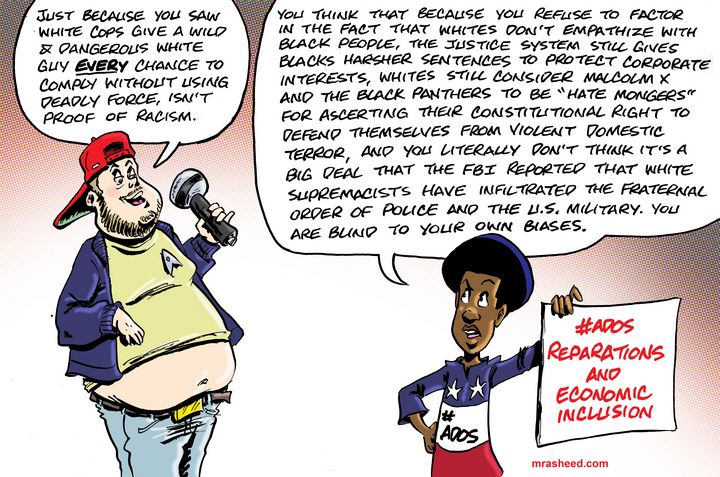 The Unreasonable Rose-Tint of a... - M. Rasheed Cartoons - Drawings ...