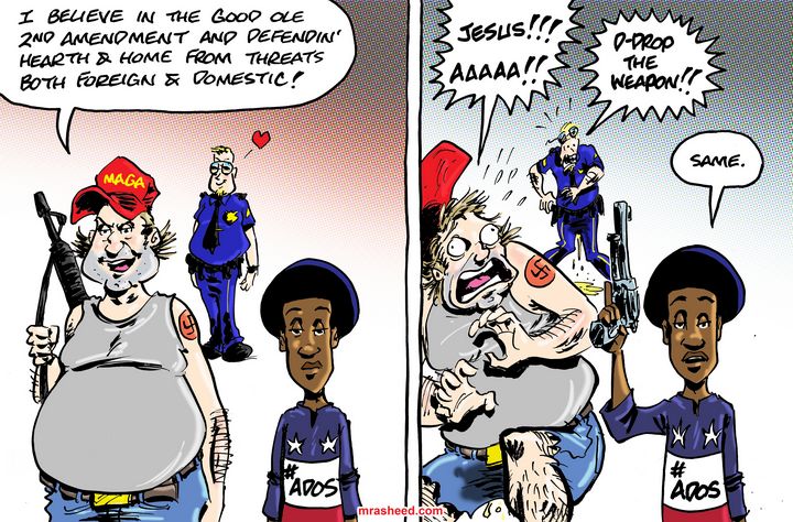 Yockey's Legacy - M. Rasheed Cartoons - Drawings & Illustration ...