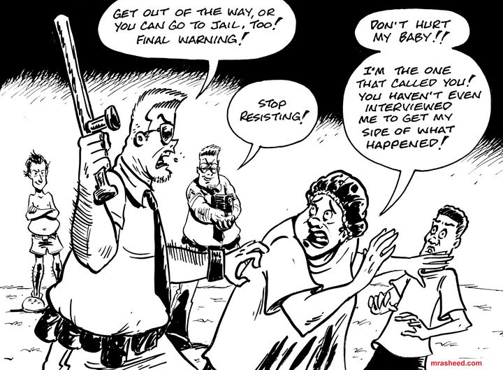 Guarded - Inktober 2018 (13\31) - M. Rasheed Cartoons - Drawings ...