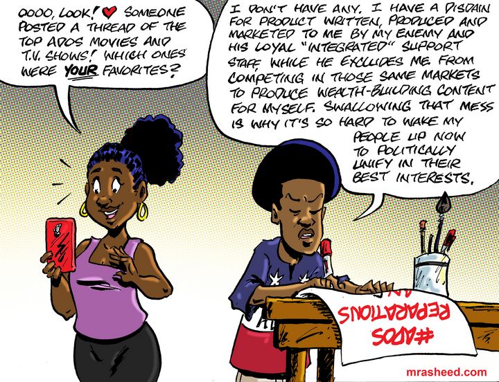 A Folio of Contrived 'Art' for a... - M. Rasheed Cartoons - Drawings ...