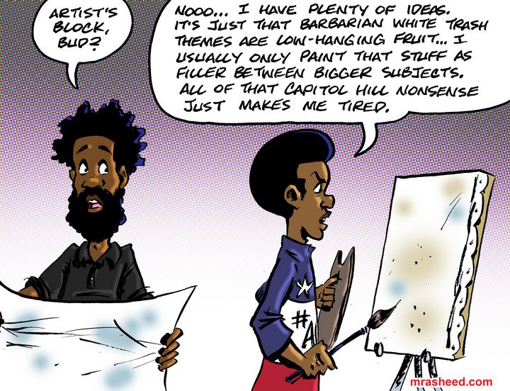 Contributing to Media Saturation... - M. Rasheed Cartoons - Drawings ...