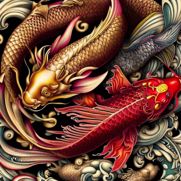 KOI FISH - IMPACTEES STREETWEAR: ARTWORKS - Digital Art & AI, Animals ...